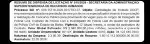 EDITAL A QUALQUER MOMENTO! Por dispensa de licitação, banca AOCP é ...
